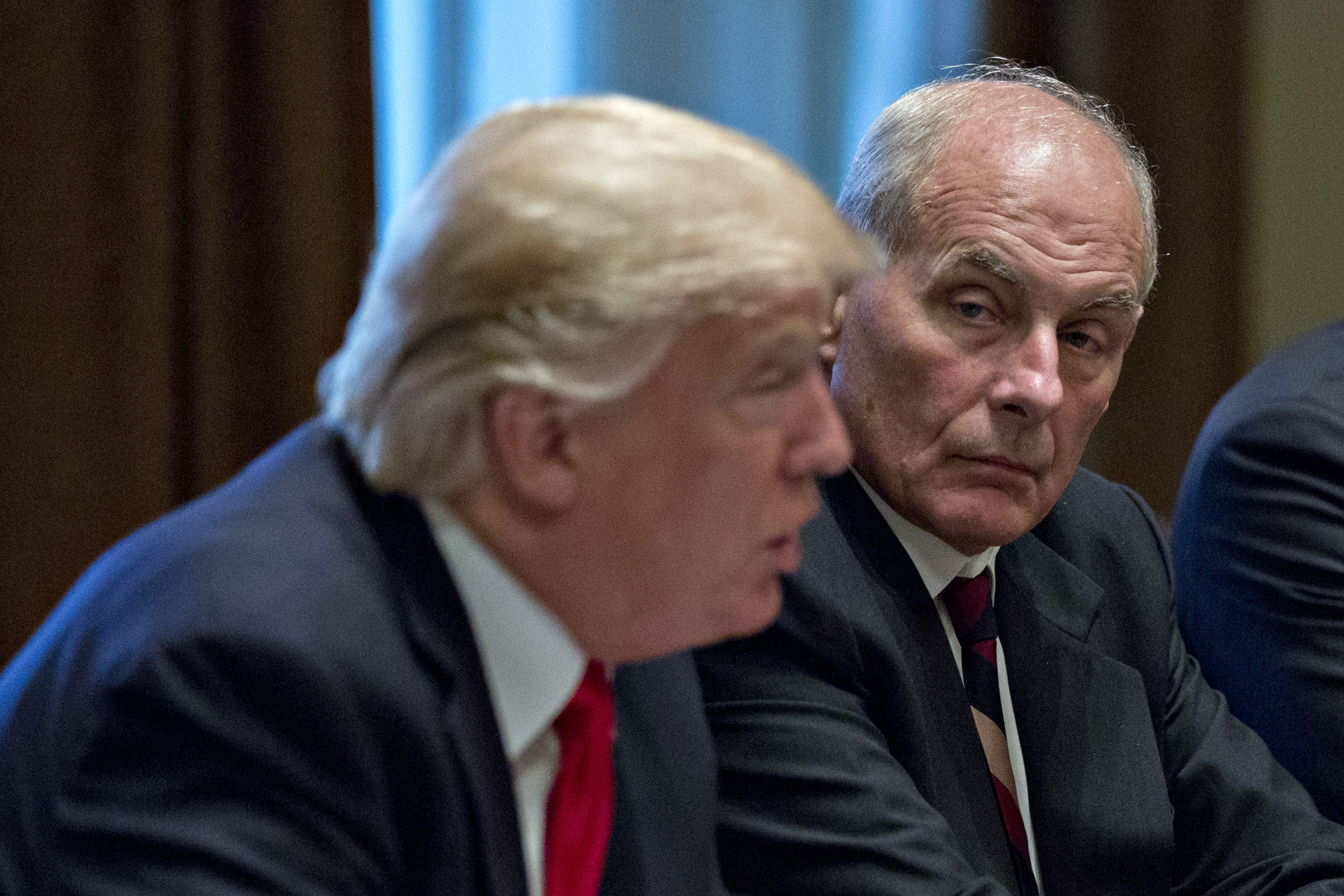 Trump Celebrates Kelly's First Full Year as Chief of Staff - Bloomberg