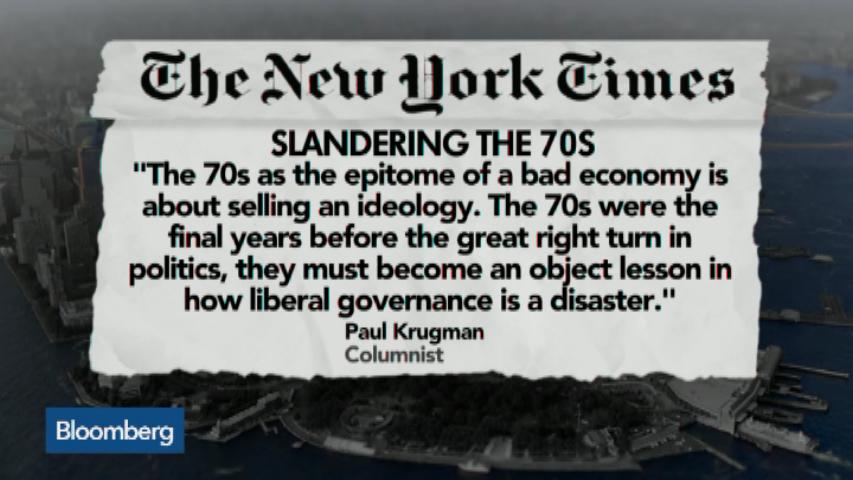 Watch Krugman: How the Right Slanders the 70’s Economy - Bloomberg