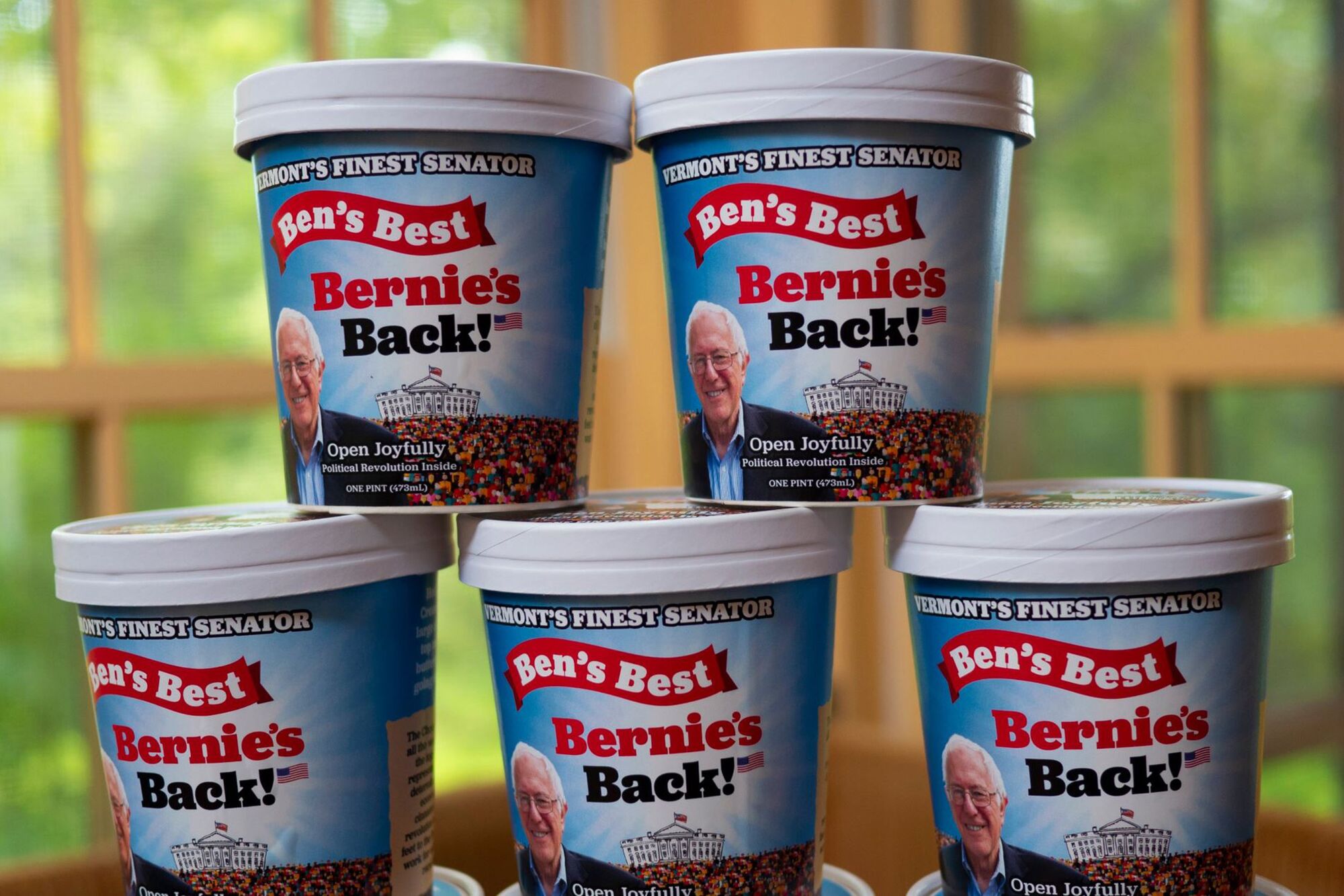 Ice Cream for All: Ben & Jerry’s Co-Founder Revives Bernie Pints ...