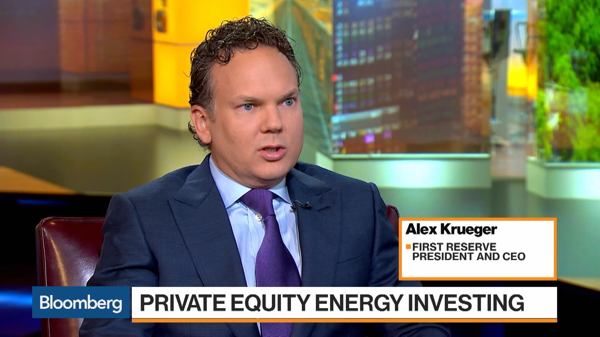 Watch First Reserve's Krueger Sees Continued Volatility in Energy ...