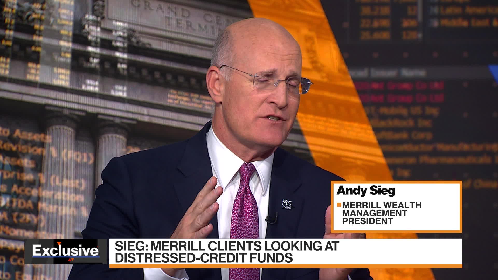 Watch Merrill's Sieg on Bringing Wealth Advisors to the Masses - Bloomberg
