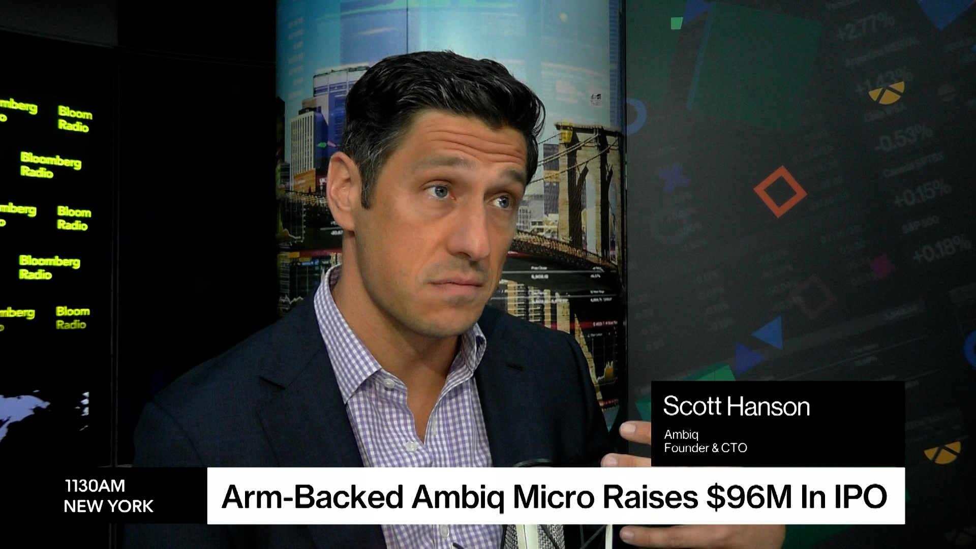 Watch Arm Backed Ambiq Micro Soars Following IPO - Bloomberg