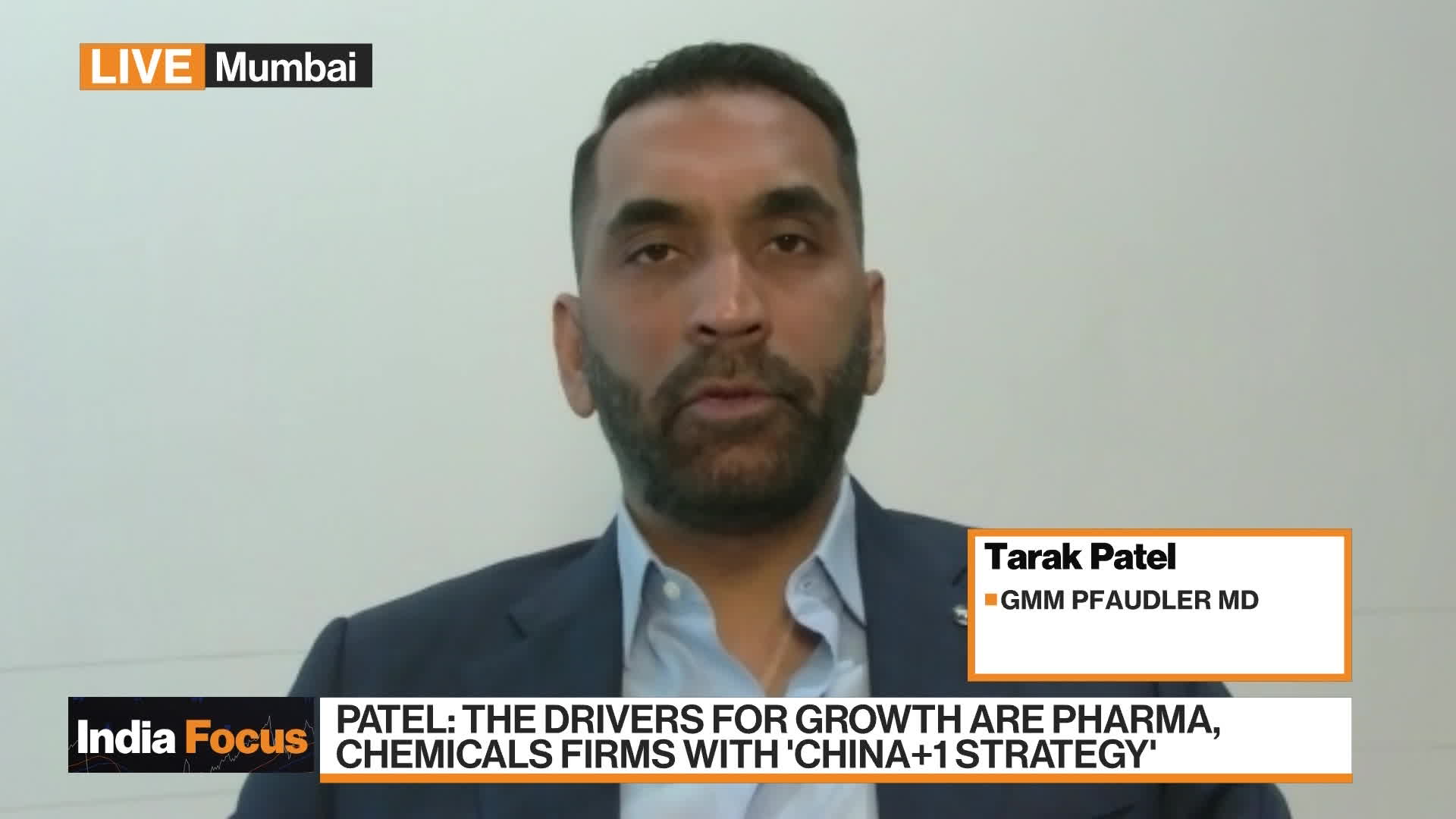Watch GMM Pfaudler MD Tarak Patel on Company's Outlook - Bloomberg