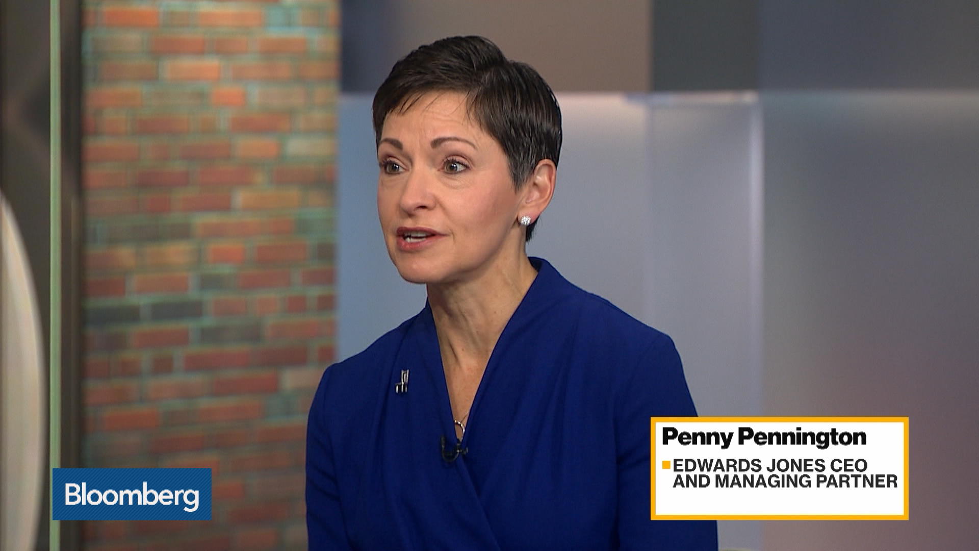 Edward Jones CEO on Market Environment, Leadership - Bloomberg