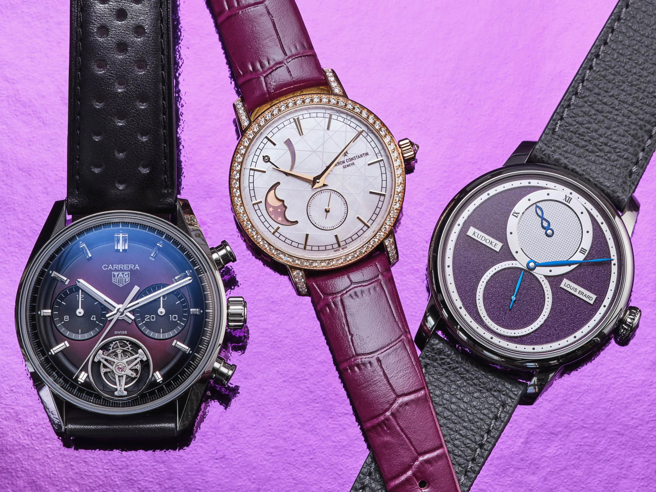Purple Watches Are the Latest Craze From Rolex, Vacheron, TAG Heuer and ...