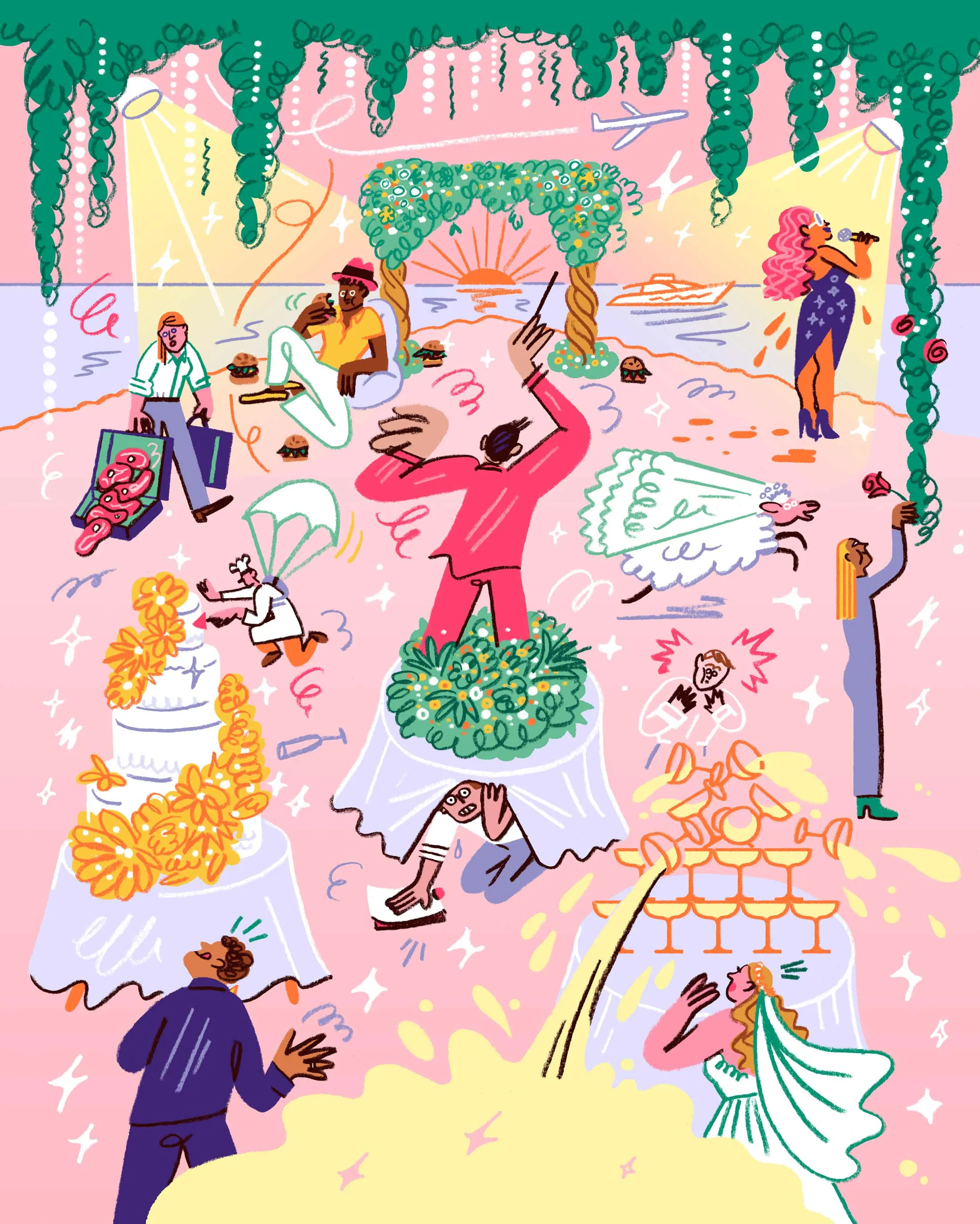 Wild Secrets of Million-Dollar Weddings, From Celebrity Event Planners ...