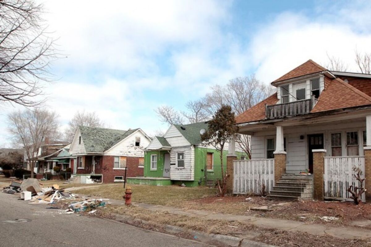 Can Detroit Keep Empty Lots From Becoming Eyesores Again? - Bloomberg