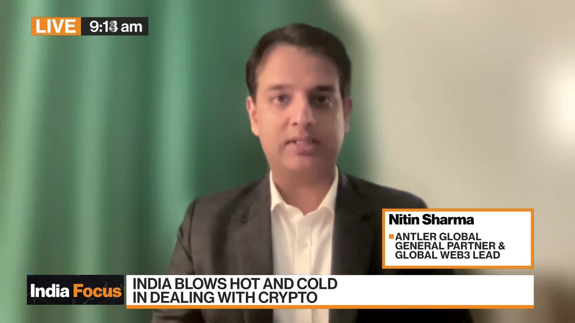 Watch Antler Global Nitin Sharma on Crypto, Web3 - Bloomberg
