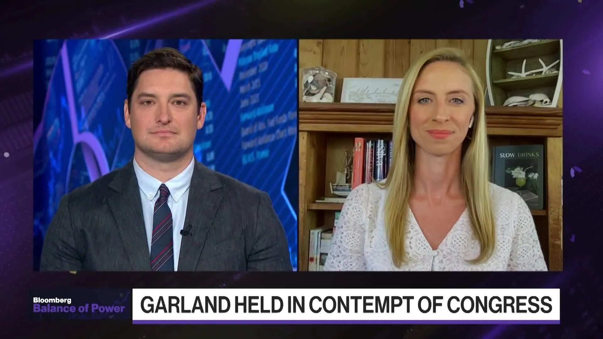 Watch Garland Held In Contempt of Congress - Bloomberg