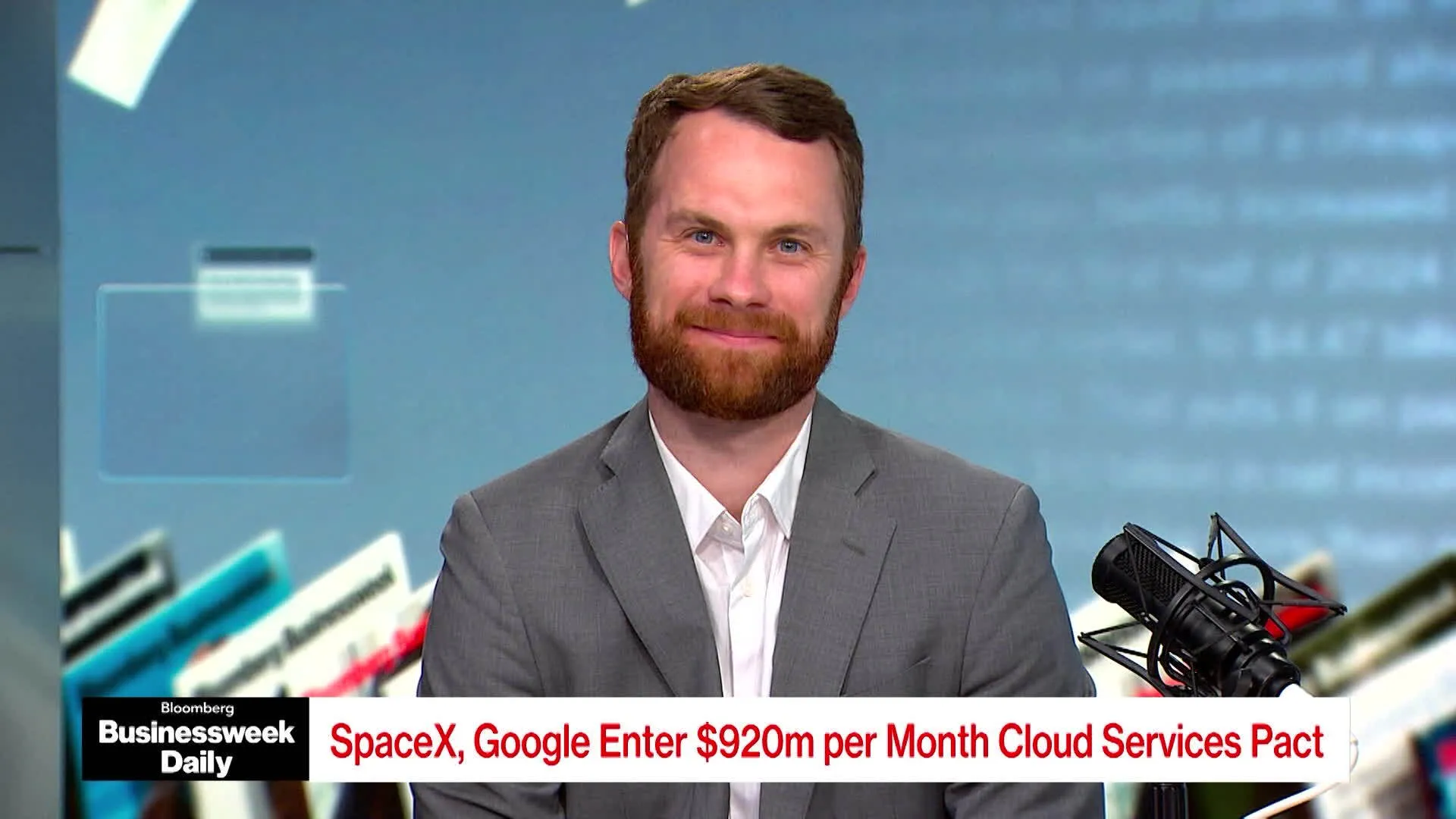 Watch SpaceX Inks $30 Billion Computing Power Deal With Google - Bloomberg