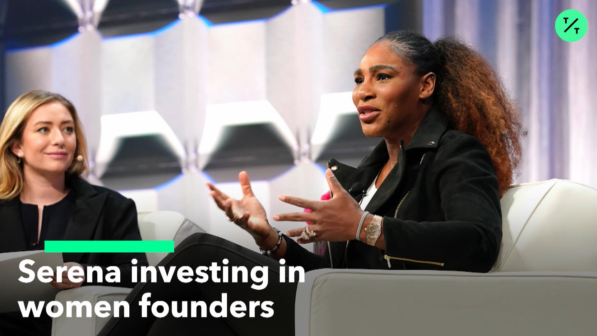 Watch Serena invests in women founders - Bloomberg