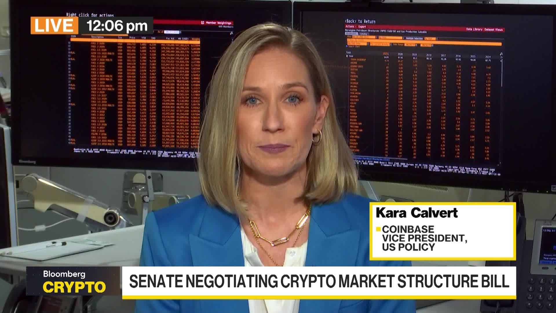 Watch 'Lot of Good' in Market Structure Bill: Coinbase's Calvert ...