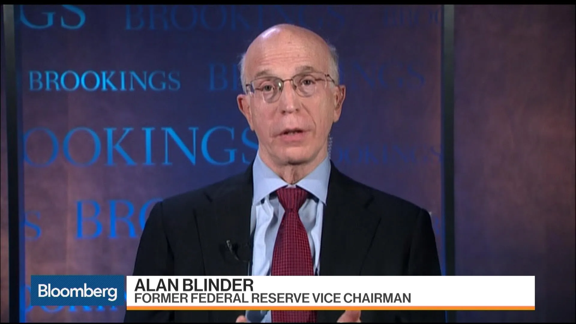 Watch Alan Blinder Is Concerned Over Fed's Independence - Bloomberg