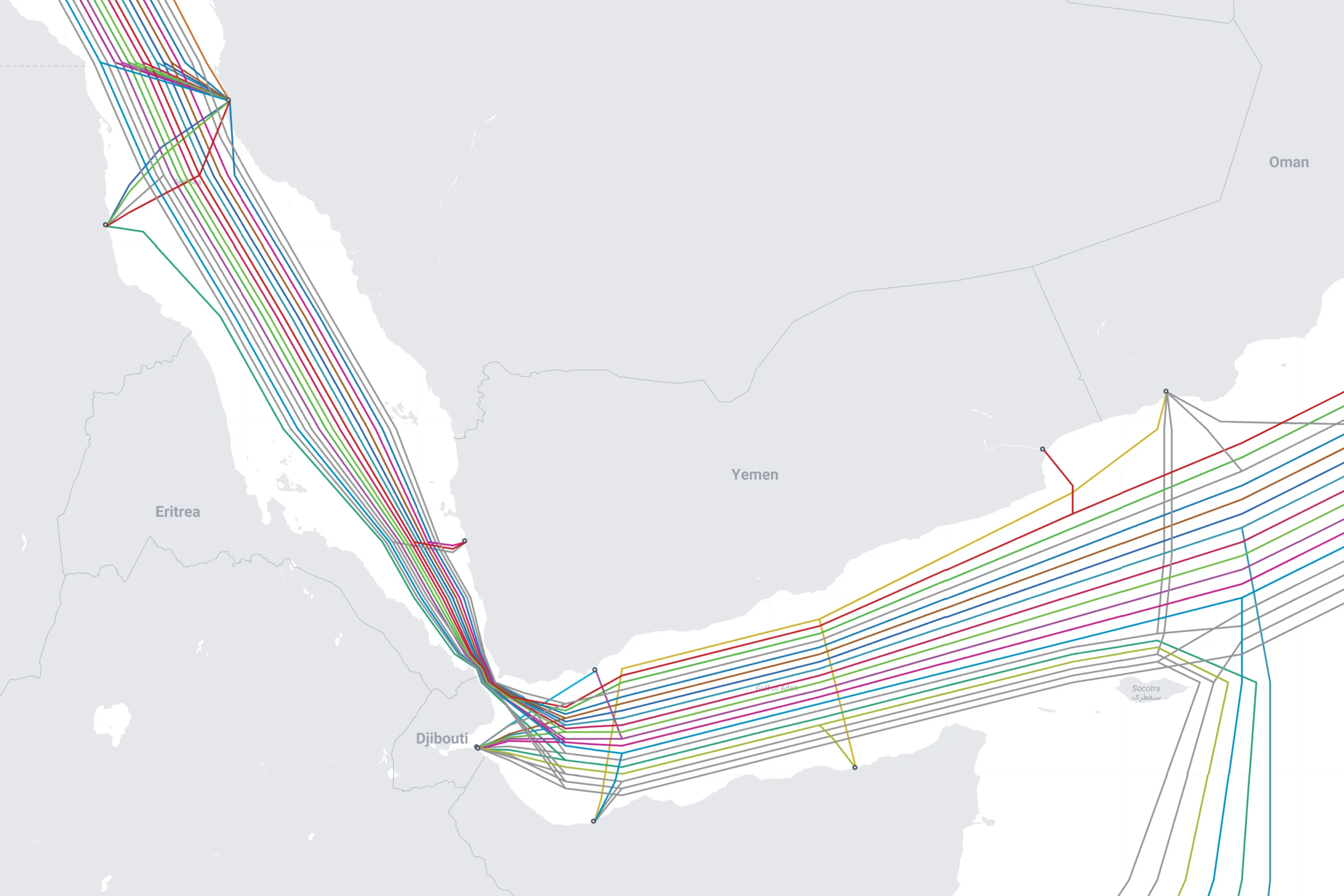 Interactive Submarine Cable Map Mapscaping
