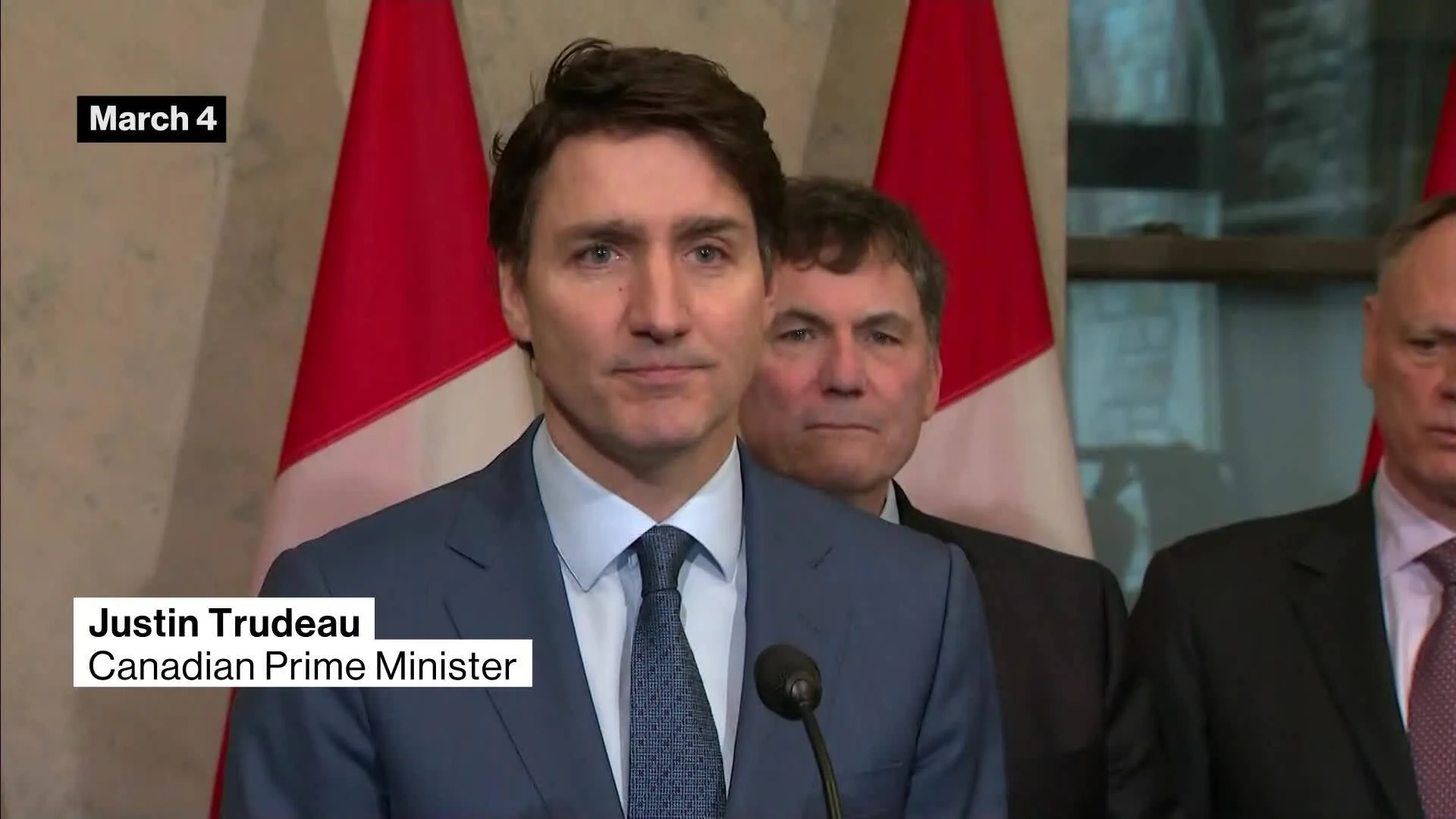 Watch Trudeau: Canada Won't Back Down From Fight With US - Bloomberg