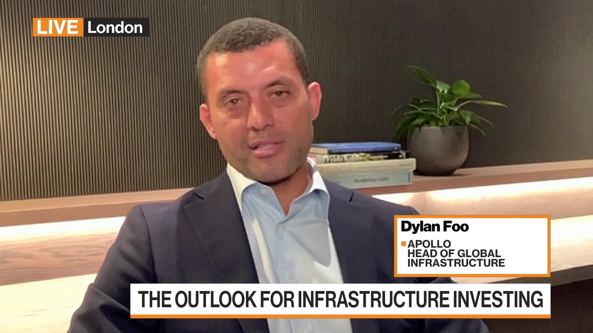 Watch Apollo's Dylan Foo on Infrastructure Investing - Bloomberg