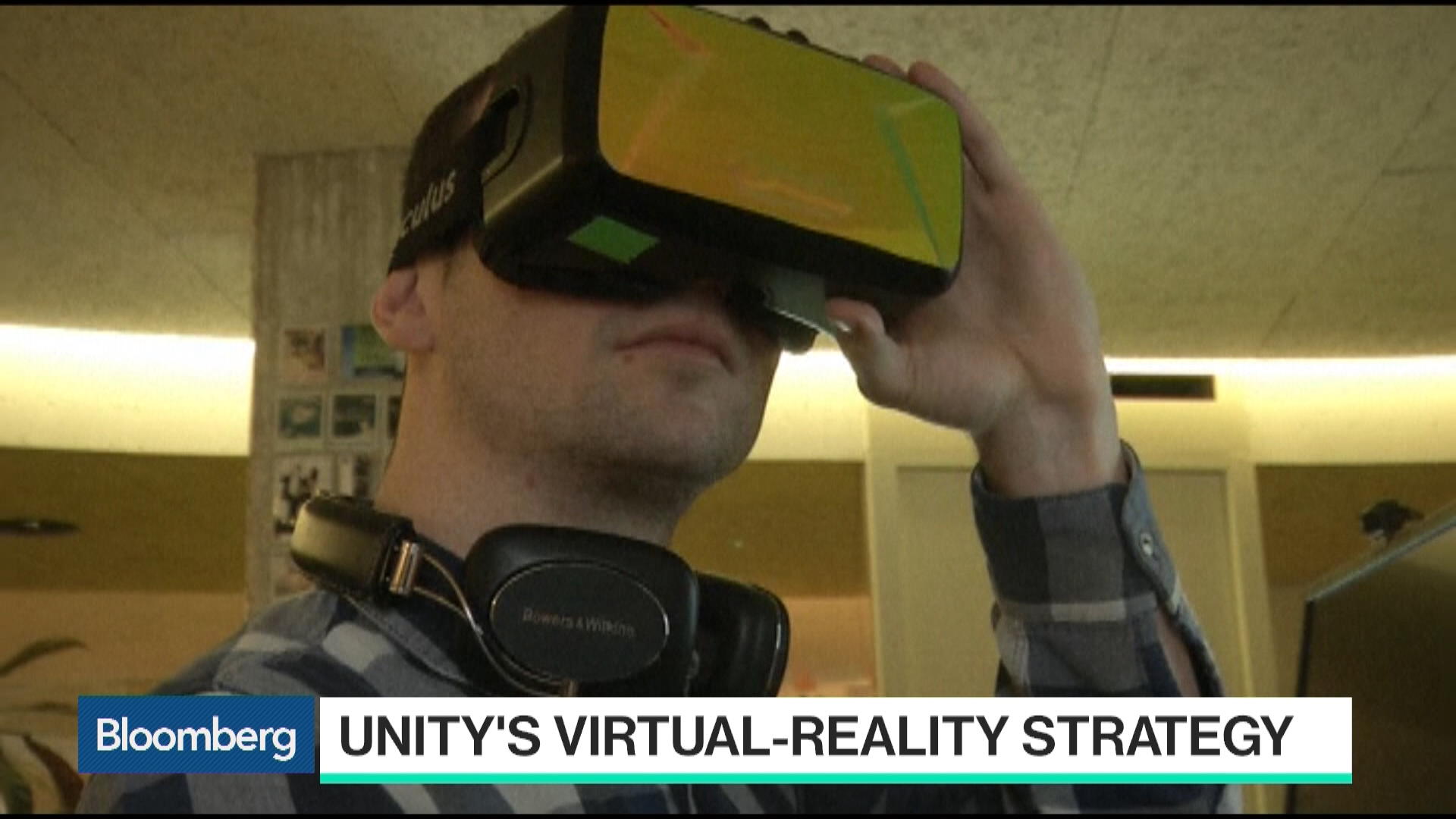 Watch Unity Head Says Virtual Reality in a 'Pretty Good Spot' - Bloomberg