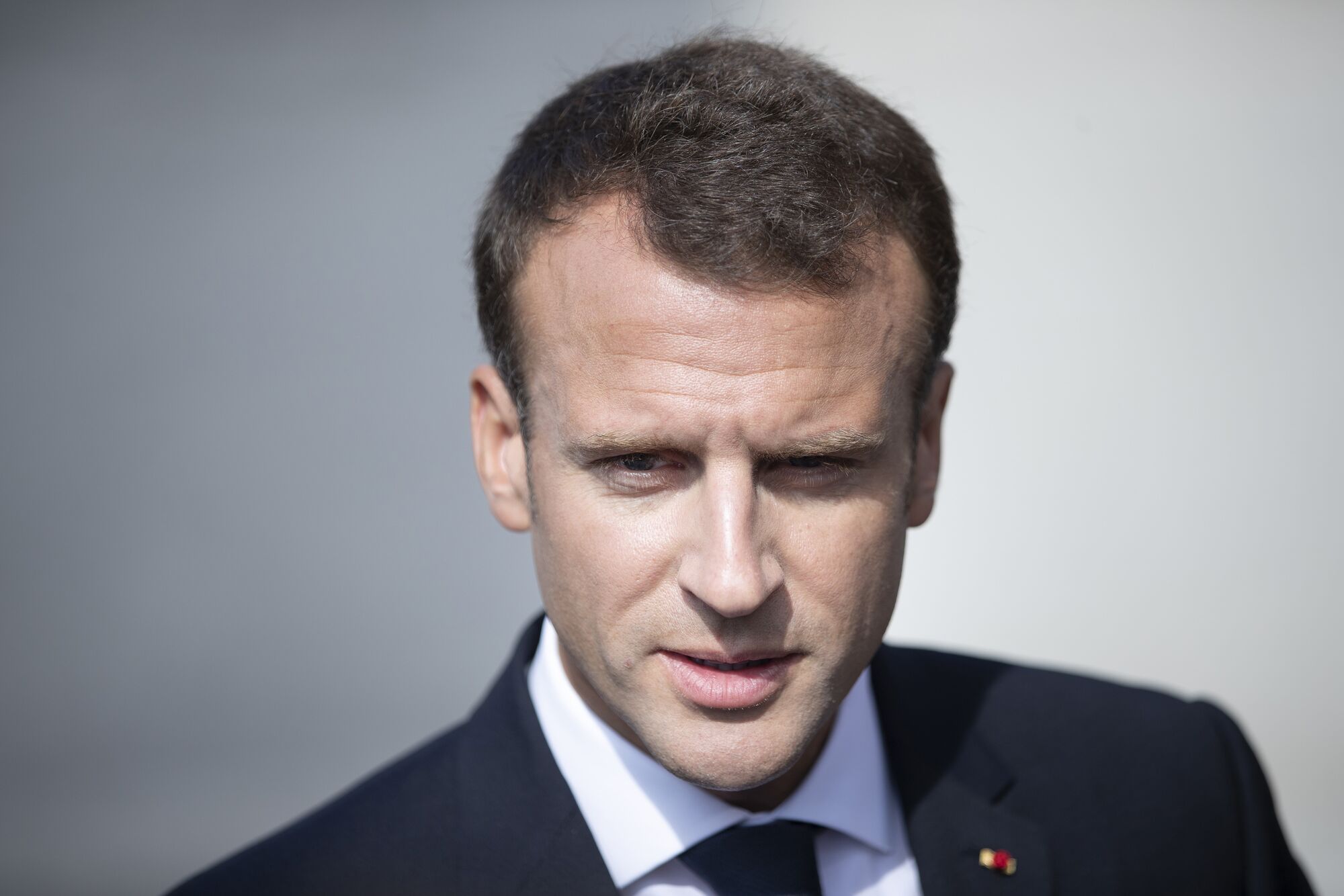 Macron's Popularity Slides to Lowest Since Taking Office: Ifop - Bloomberg