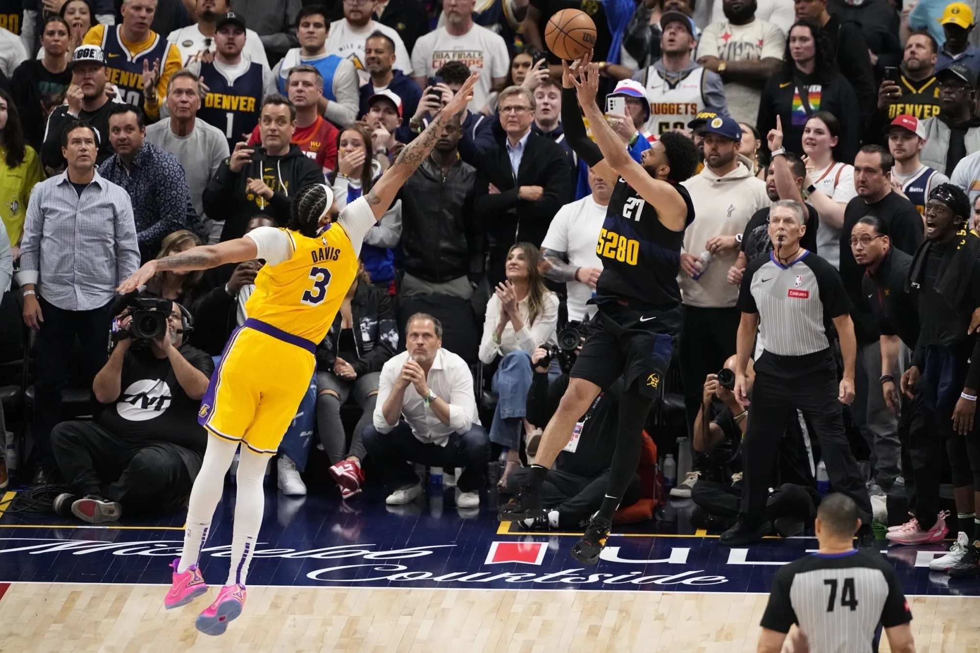 Jamal Murray sinks shot at buzzer to cap 20-point comeback and lead ... Jamal Murray sinks shot at buzzer to cap 20-point comeback and lead ...