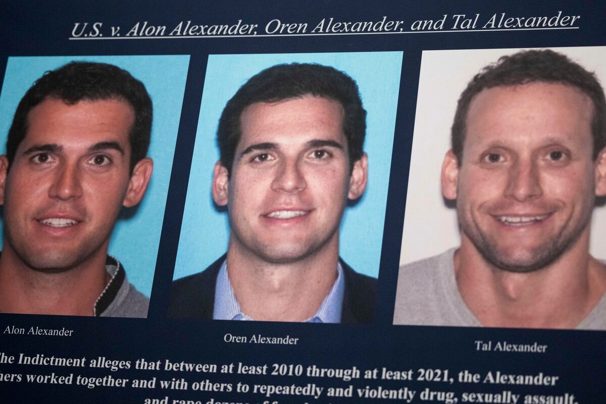 Alexander Brothers Headed to Court for Sex-Trafficking Trial - Bloomberg