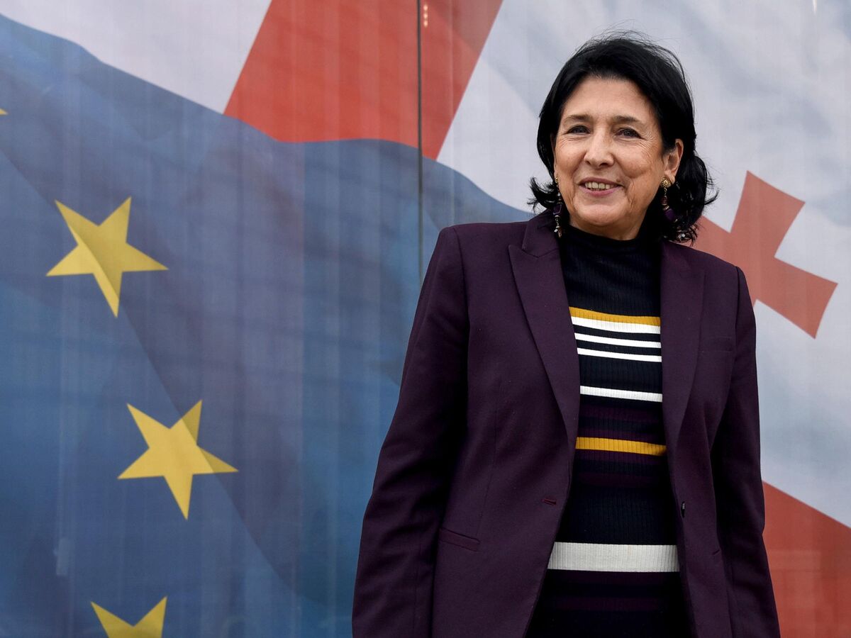 Georgia’s Final Presidential Election May Be a First for Women - Bloomberg