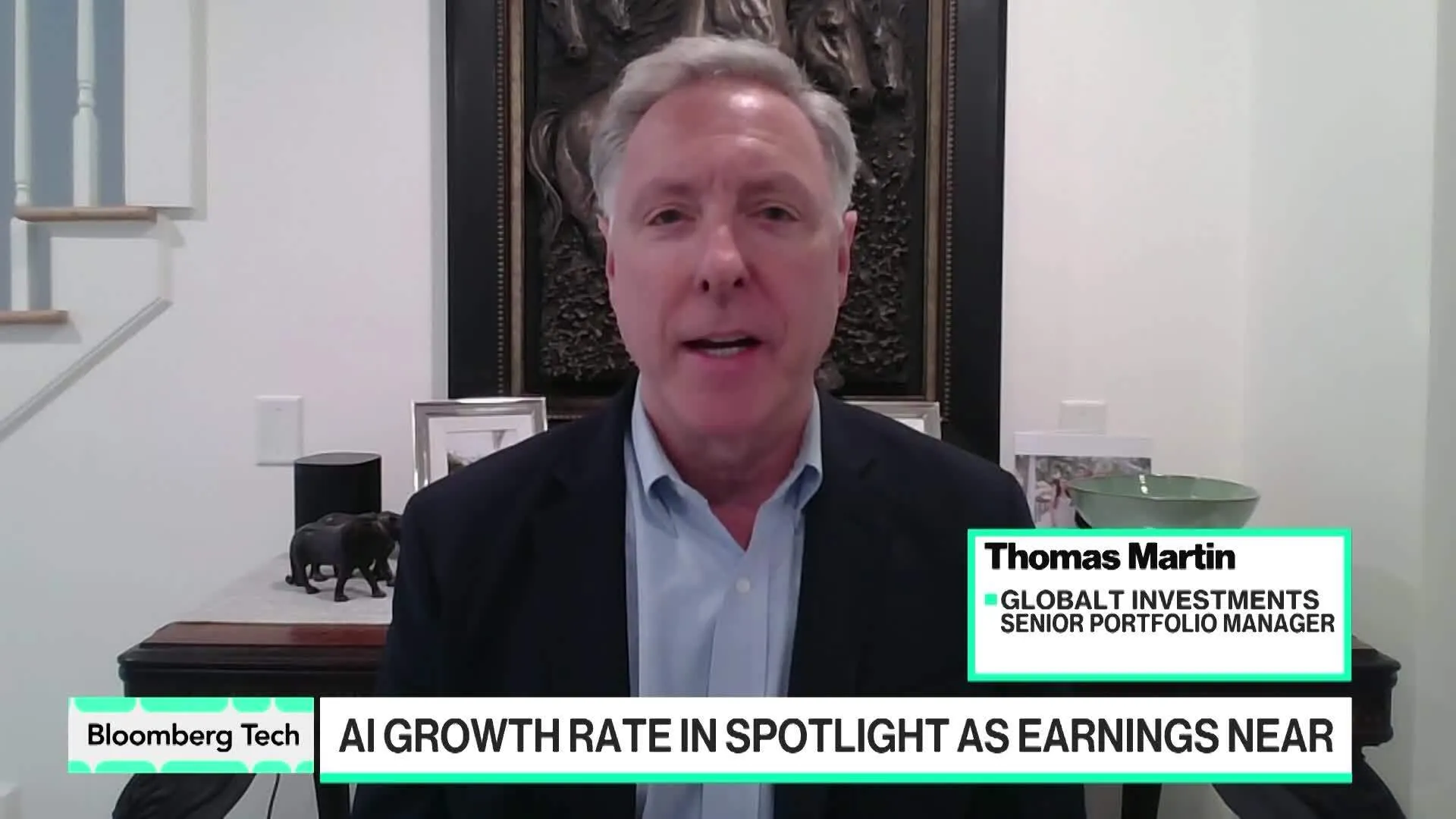 Watch We’re Not in an AI Bubble: Globalt’s Martin - Bloomberg