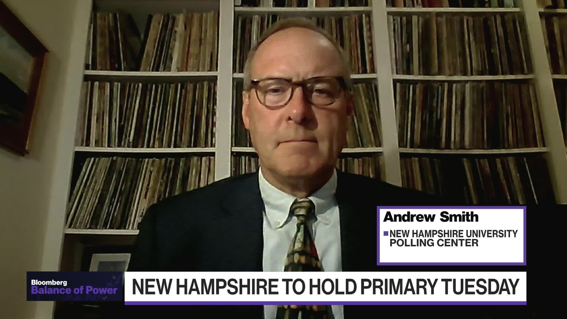 Watch Andrew Smith on What to Watch in New Hampshire Primary - Bloomberg