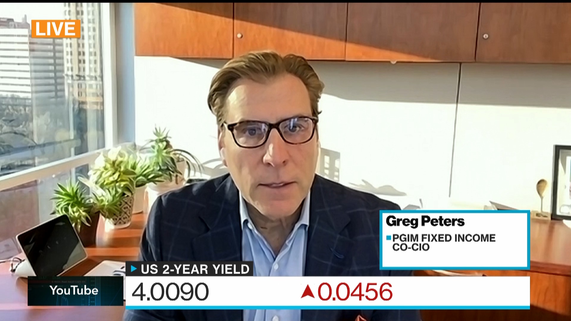 Watch PGIM's Peters Expects Yield Curve to Remain Inverted - Bloomberg