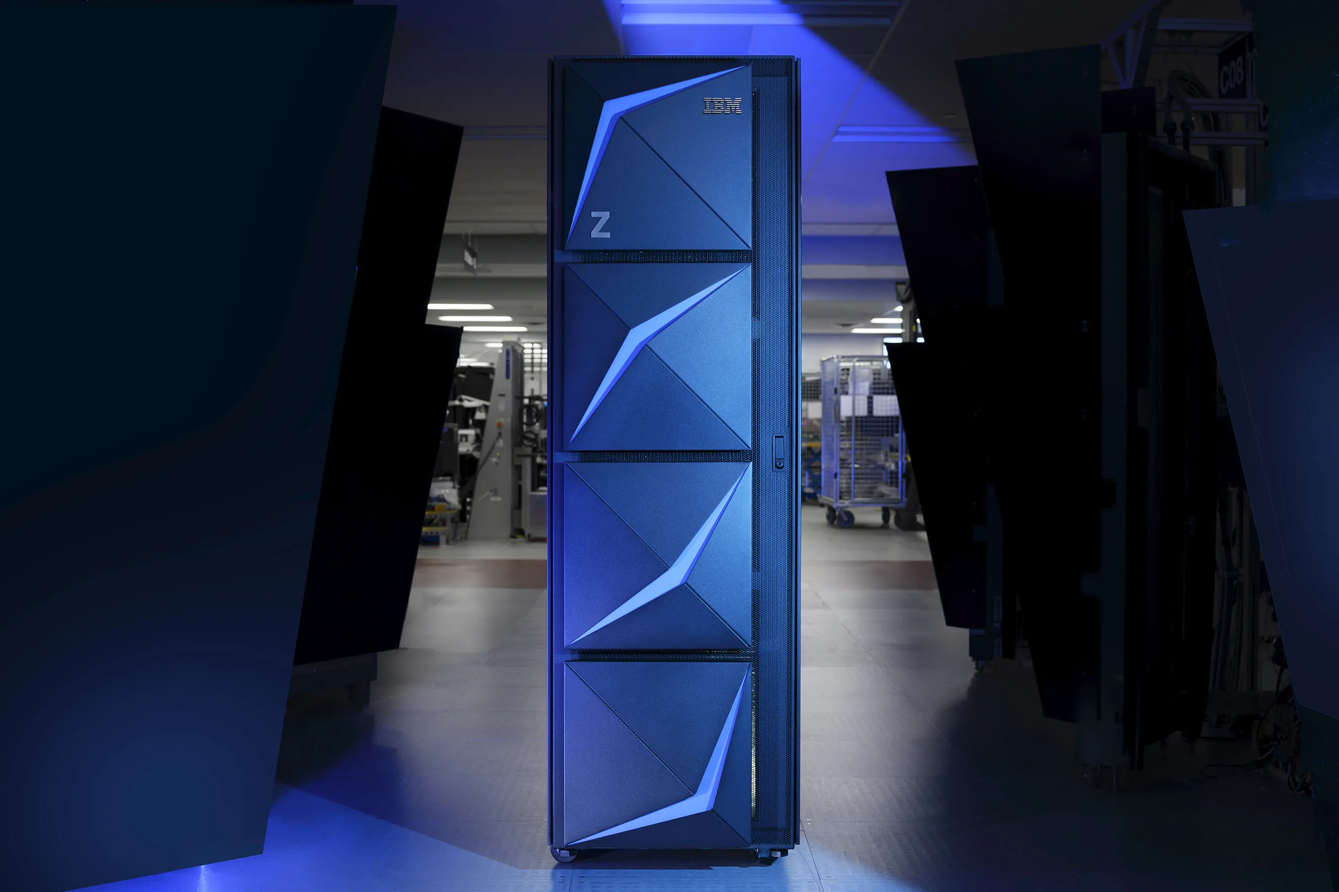 Mainframe Computer IBM Unveils Z15 With Industry First Data Privacy