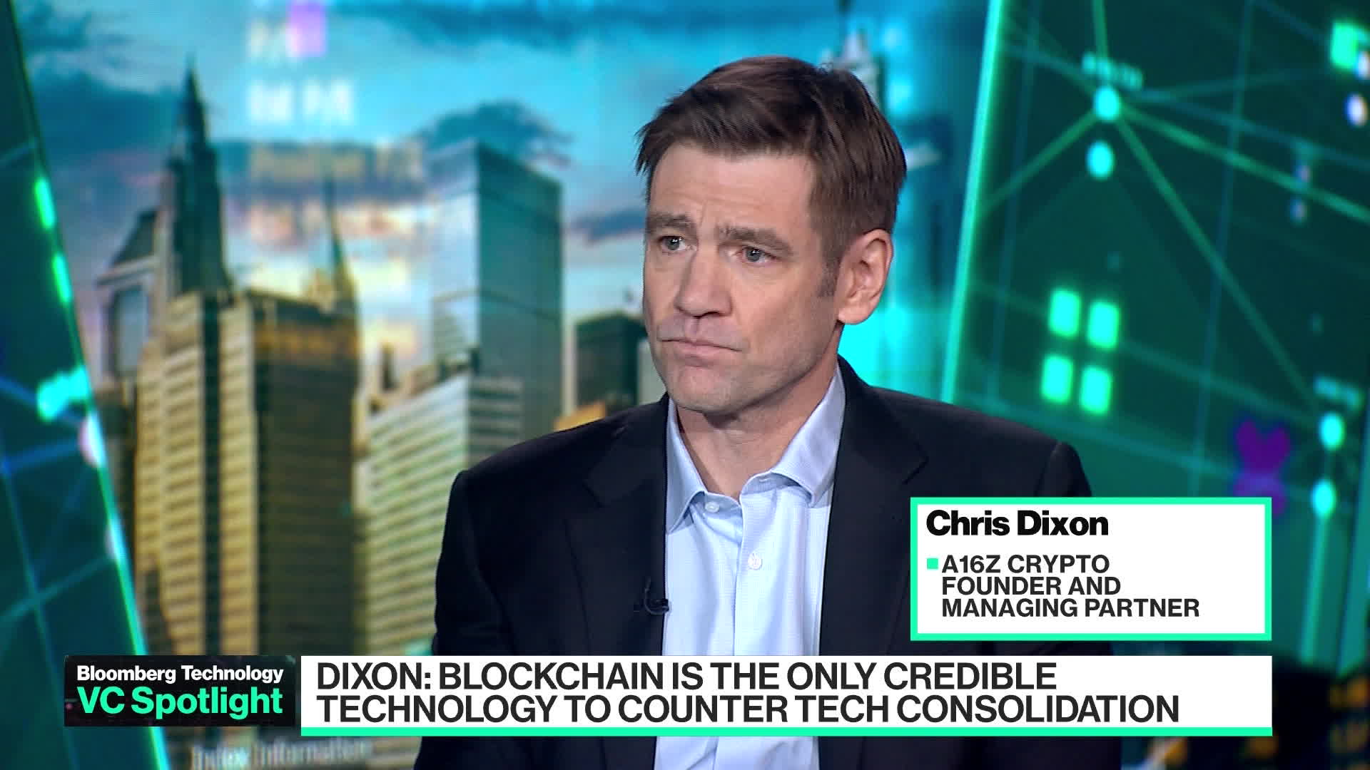 Watch A16z Crypto's Chris Dixon Sees a Crypto 'Renaissance' - Bloomberg