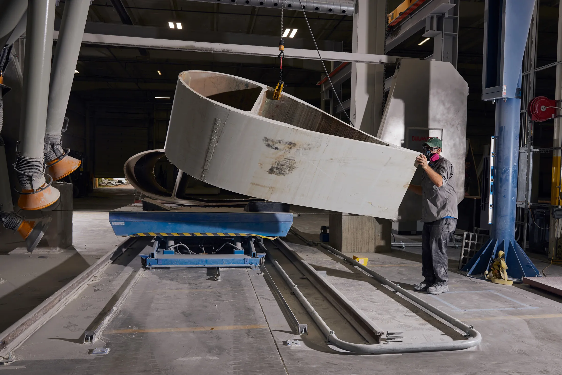 Upcycled Wind Turbine Blades Become Park Benches, Planters - Bloomberg