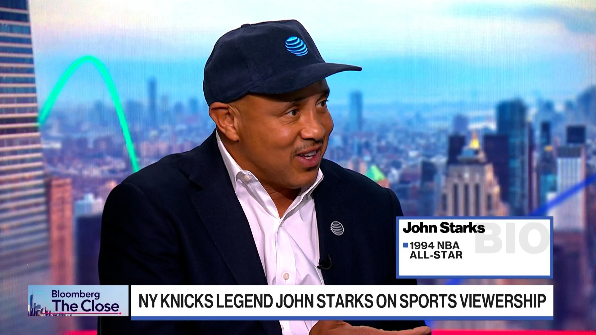 Watch New York Knicks Legend John Starks on March Madness - Bloomberg