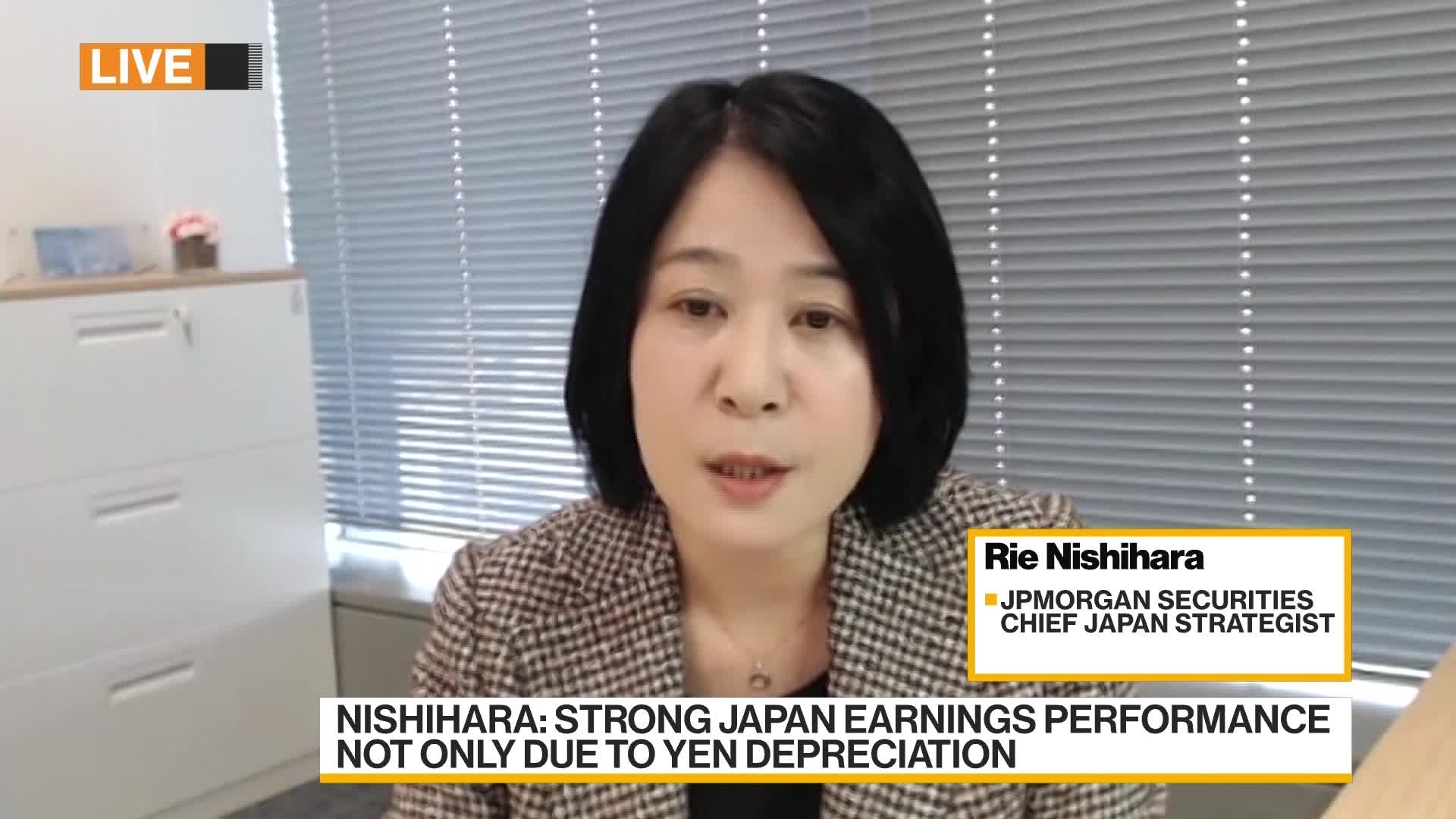 Watch JPMorgan's Nishihara on Japan Markets, BOJ - Bloomberg