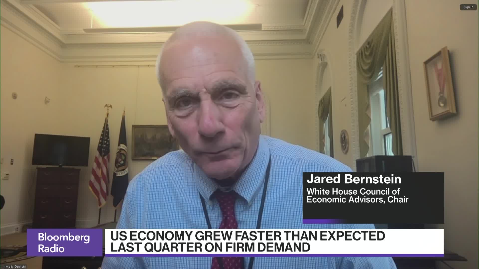 Watch Biden "Not Done Yet:" Jared Bernstein - Bloomberg