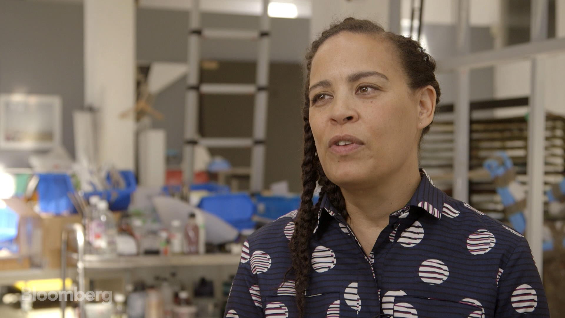 Ellen Gallagher: Artist Profiled on 'Brilliant Ideas' - Bloomberg