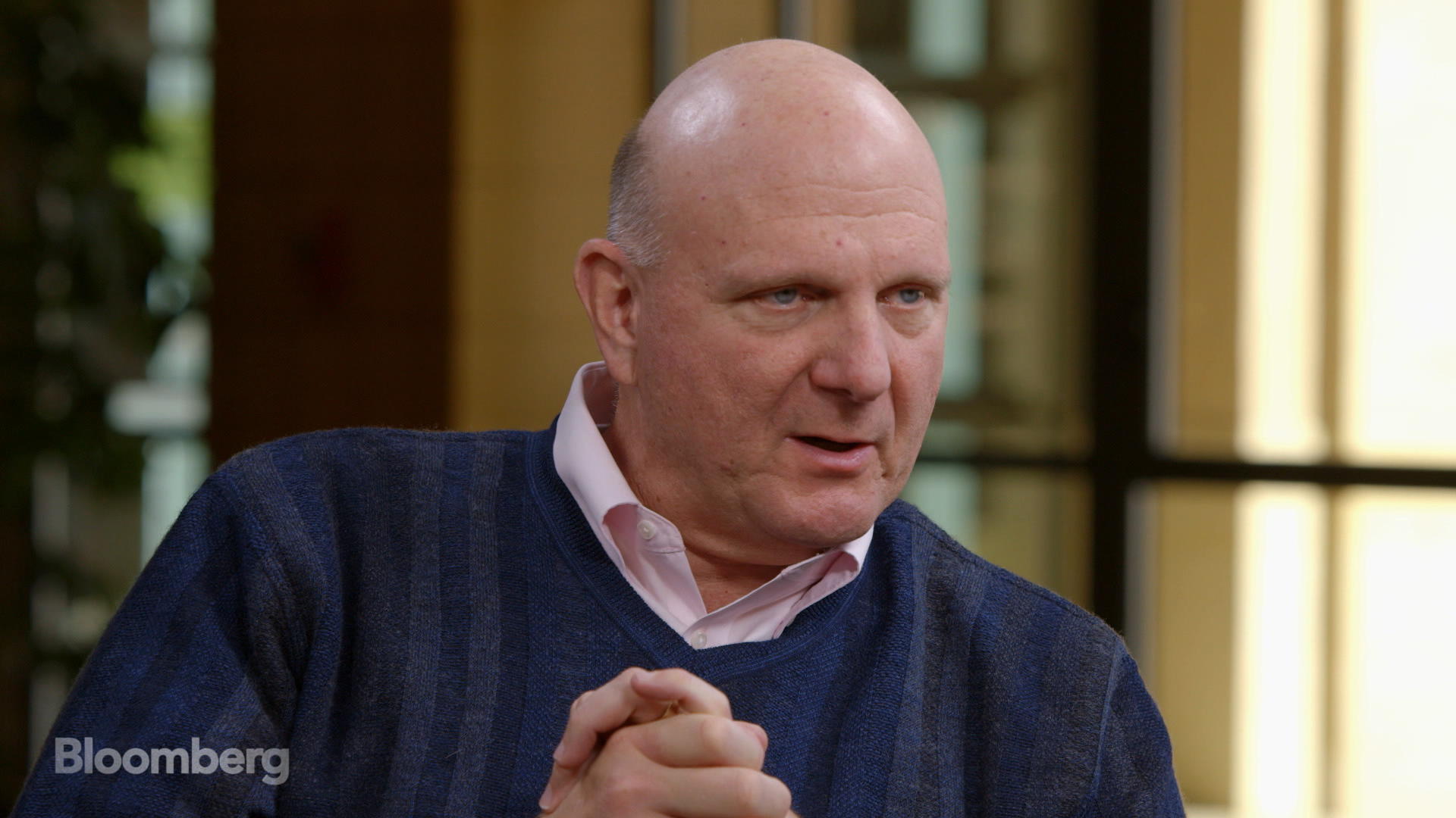 Watch Ballmer: I've 'Kinda Drifted Apart' From Bill Gates - Bloomberg