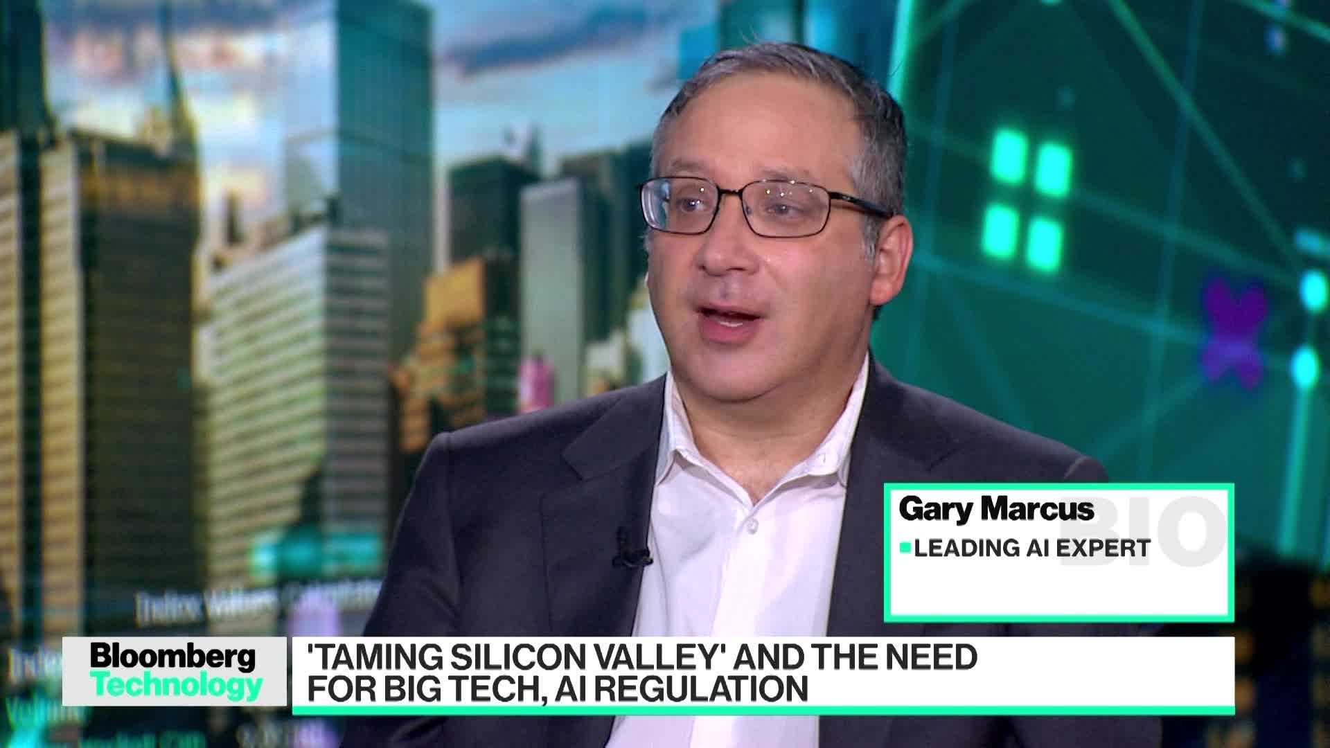 Watch NYU's Gary Marcus on the Need for Tech, AI Regulation - Bloomberg