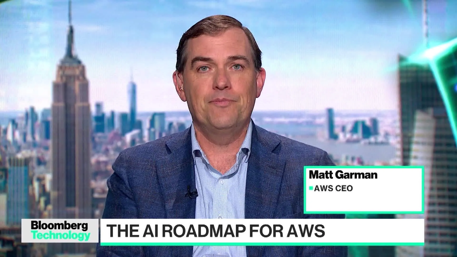 Watch Amazon’s (AMZN US) AI Roadmap With AWS CEO Garman - Bloomberg