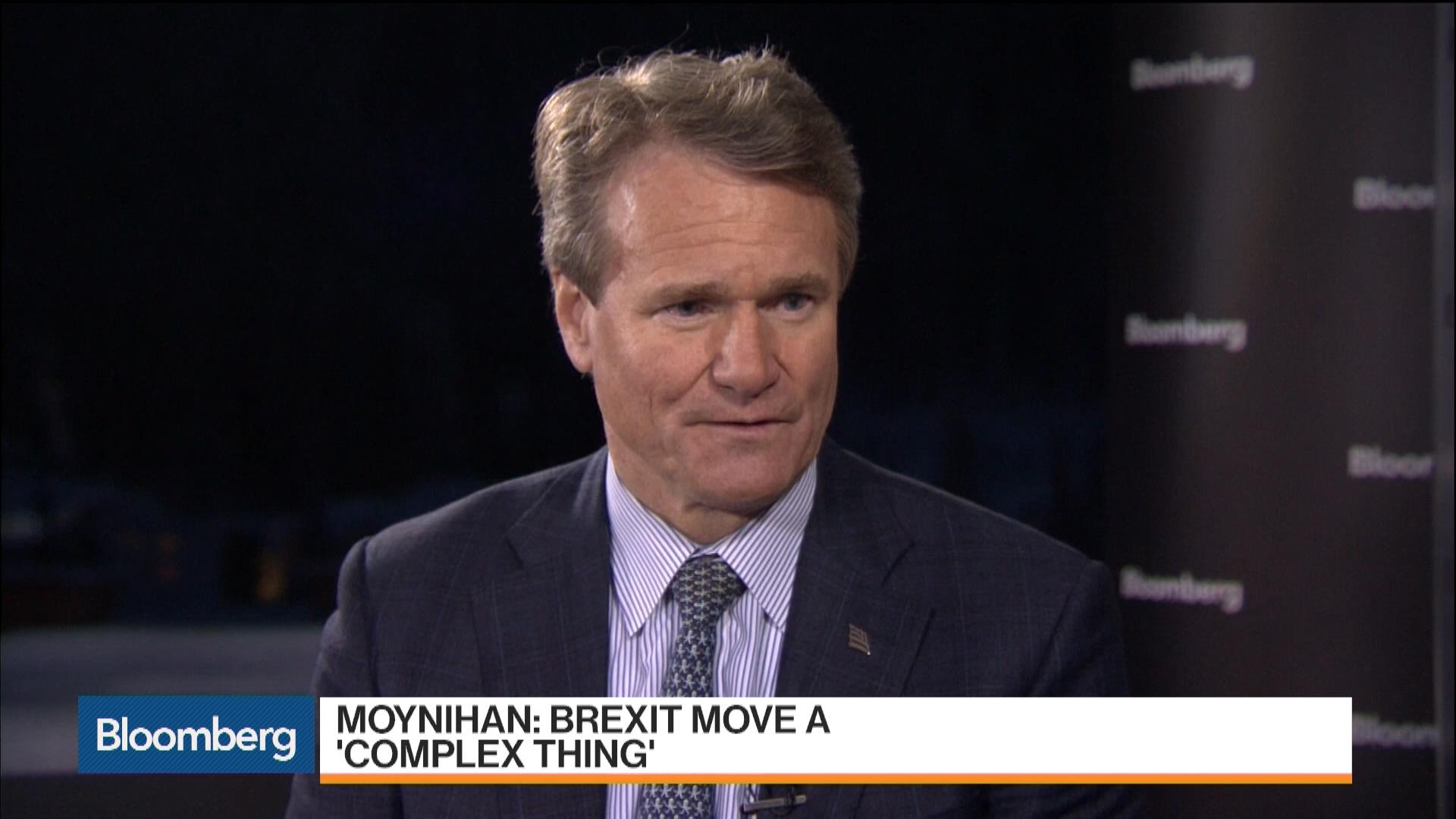 Watch BofA’s Moynihan: Customers Still Drive Our Business - Bloomberg