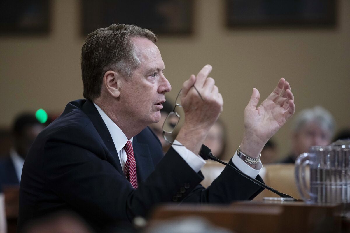 Lighthizer to Meet China Trade Chief Before Presidential Summit - Bloomberg