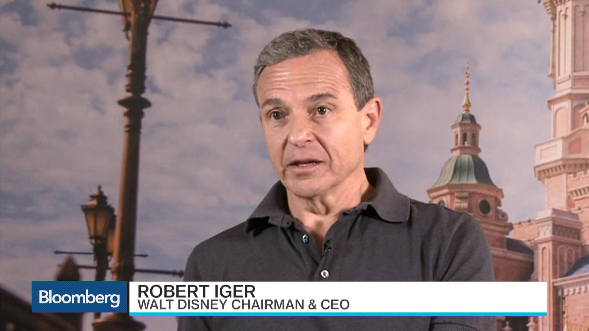 Disney CEO Iger Talks China Film Production, Succession