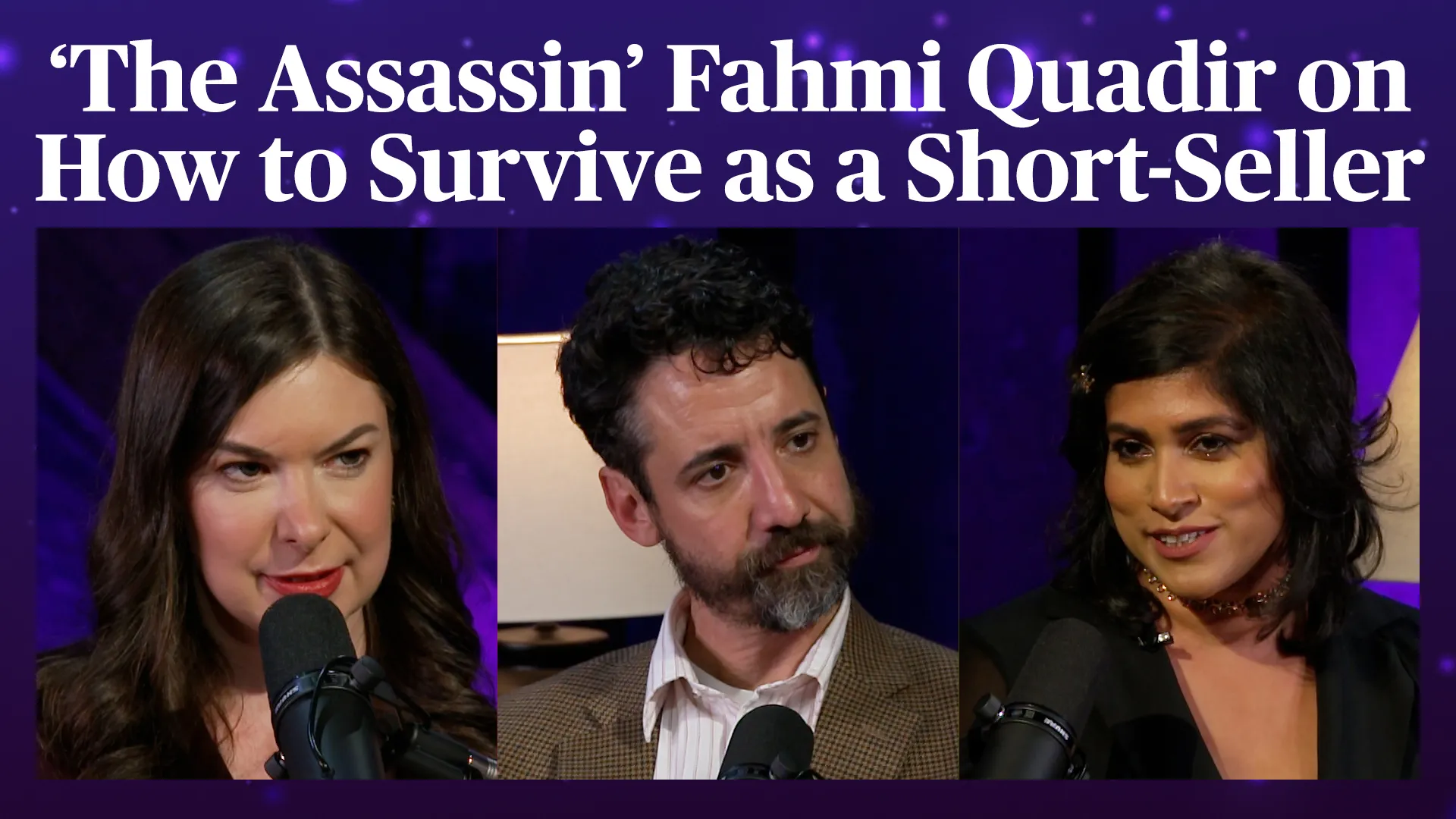 Watch Fahmi Quadir on How to Survive as a Short-Seller - Bloomberg