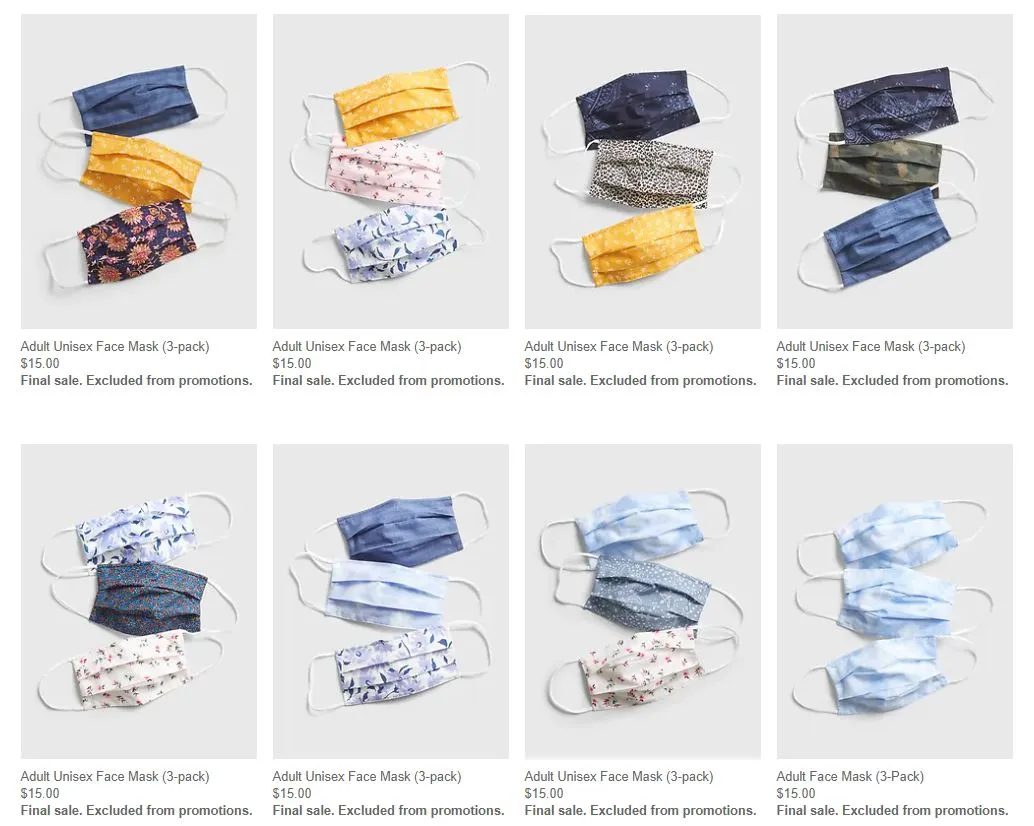 Gap Sells Face Masks in Bulk to New York City, California State - Bloomberg