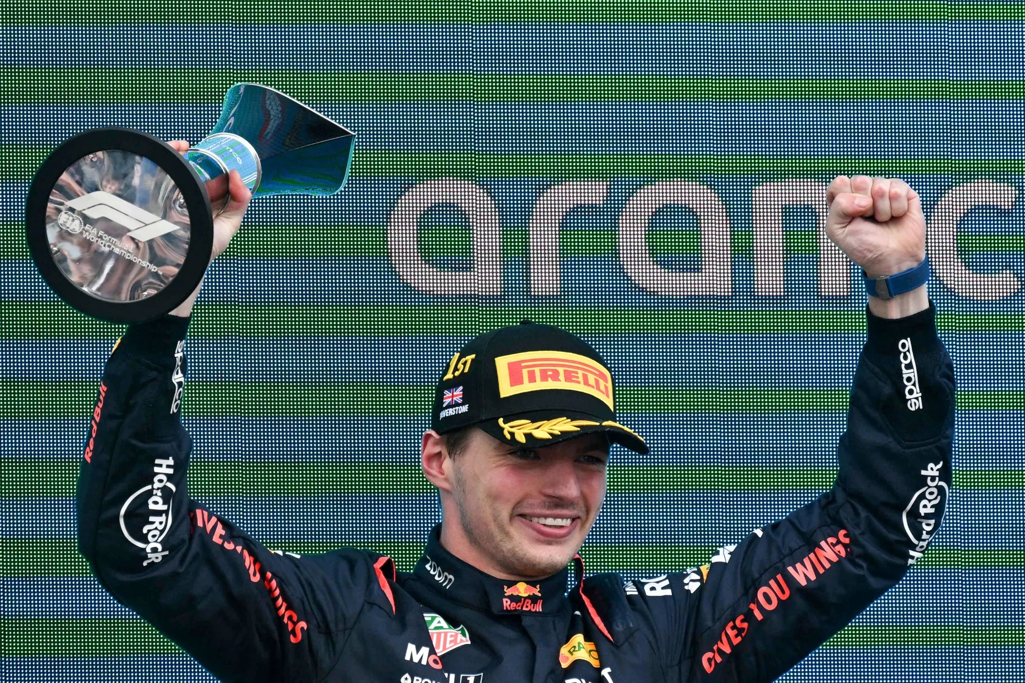 British GP at Silverstone: Max Verstappen, Lando Norris and Lewis ...