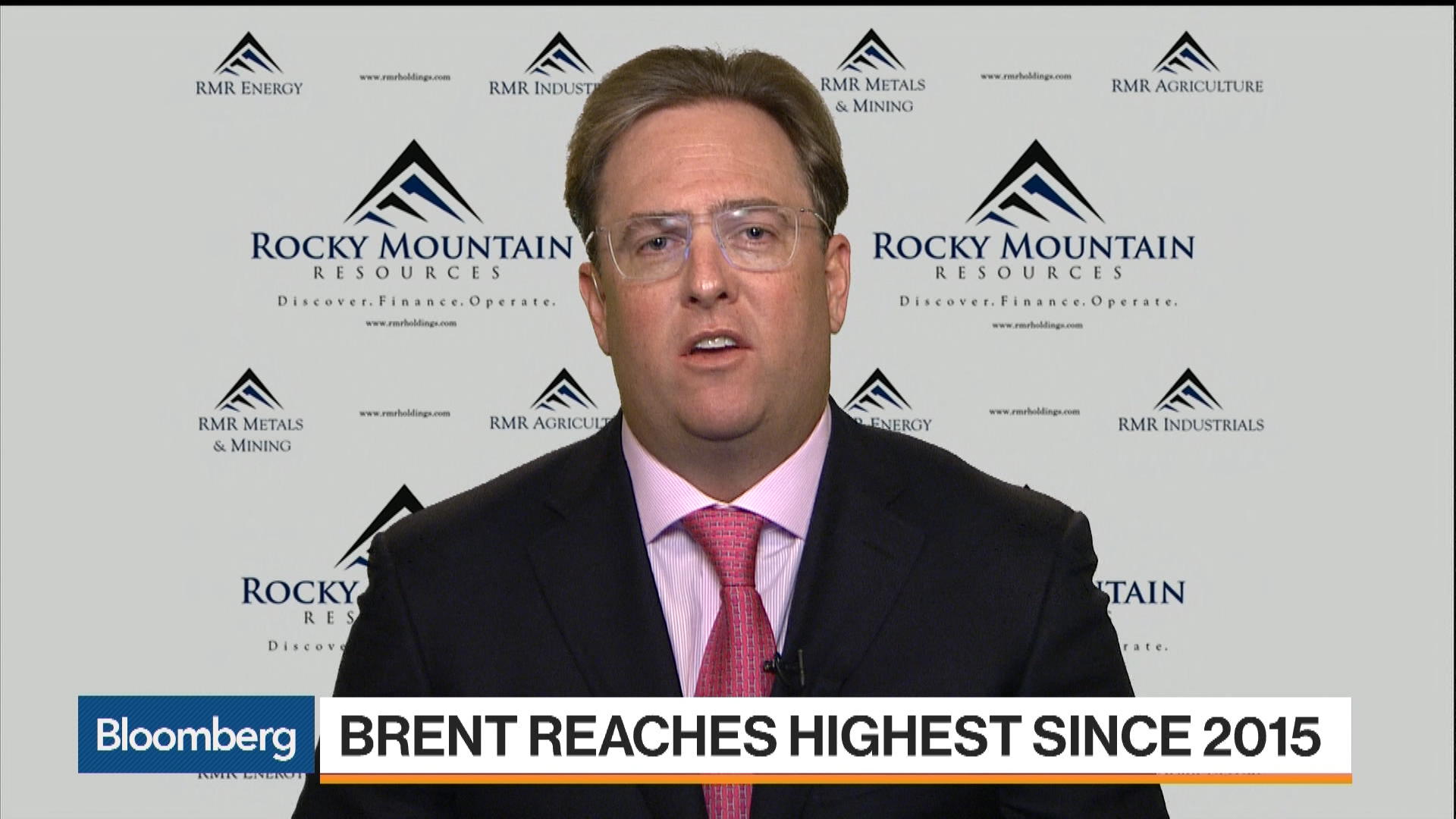 Watch Rocky Mountain Resources CEO Expects $70 Oil Next Year - Bloomberg
