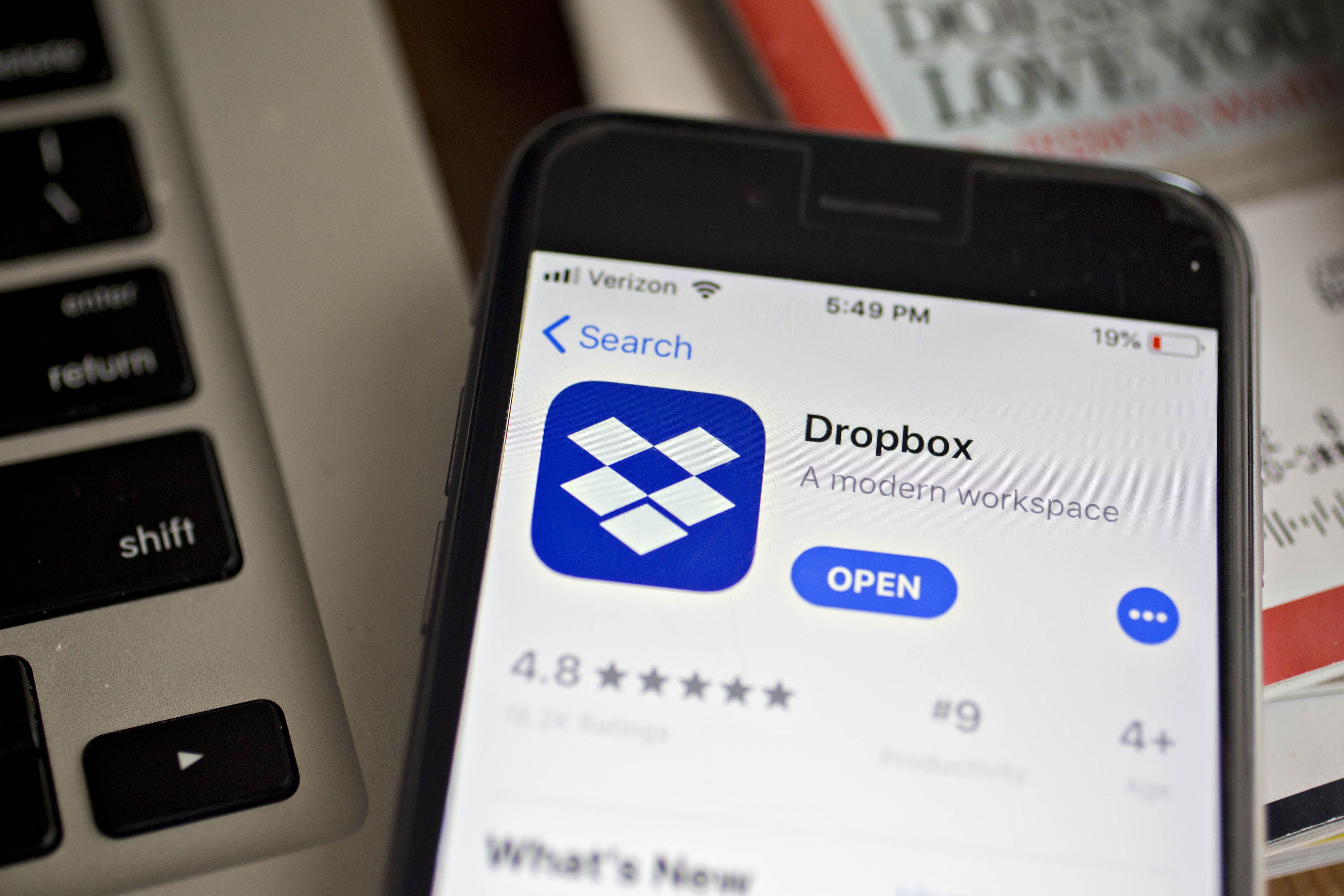 Dropbox Hits Record Low as Billings Offset Product Revamp - Bloomberg