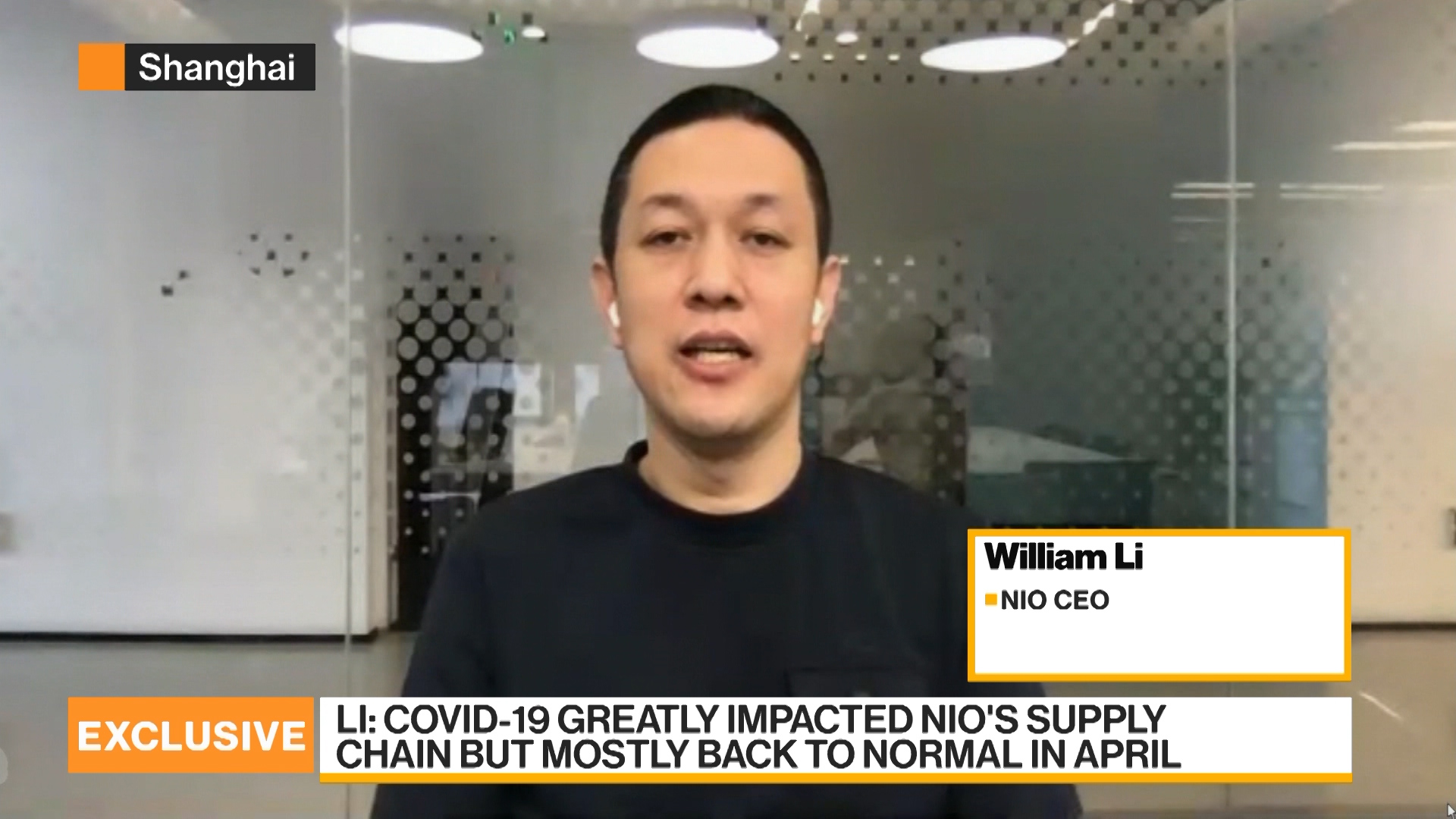 Watch NIO Founder William Li Is Bullish About Domestic Market Growth ...