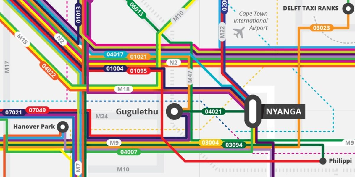 A Startup Is First to Map Cape Town's Informal Bus Network - Bloomberg
