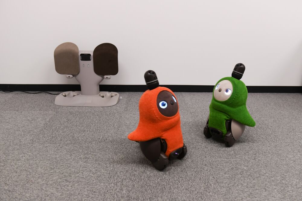 愛を育む「ラボット」、丸い体で移動と抱っこ両立-高性能のAI 愛を育む「ラボット」、丸い体で移動と抱っこ両立-高性能のAI