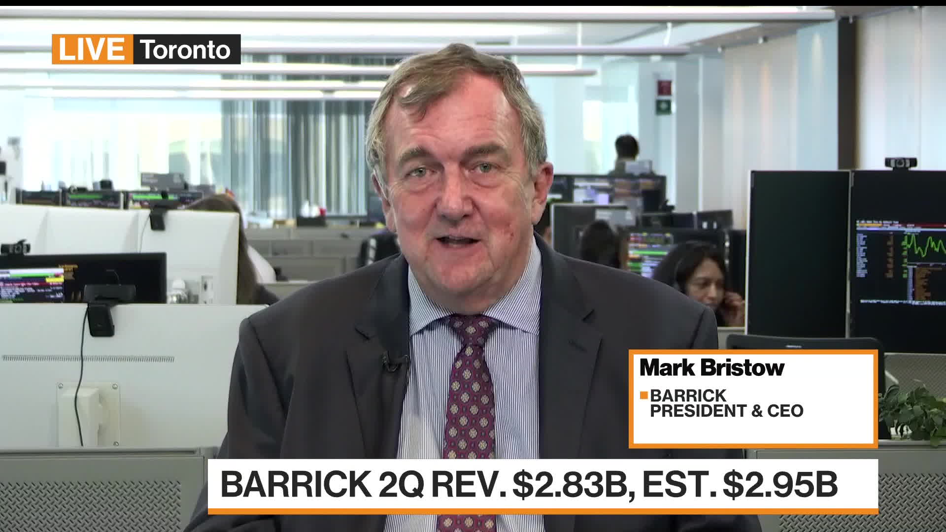 Watch Barrick Gold CEO on Gold Prices, Inflation, Earnings - Bloomberg